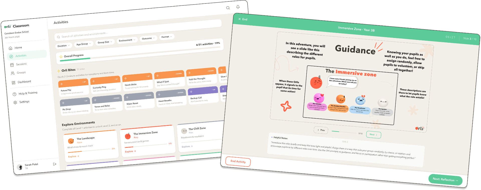 Orli for Schools | Wellbeing & Inclusion Support